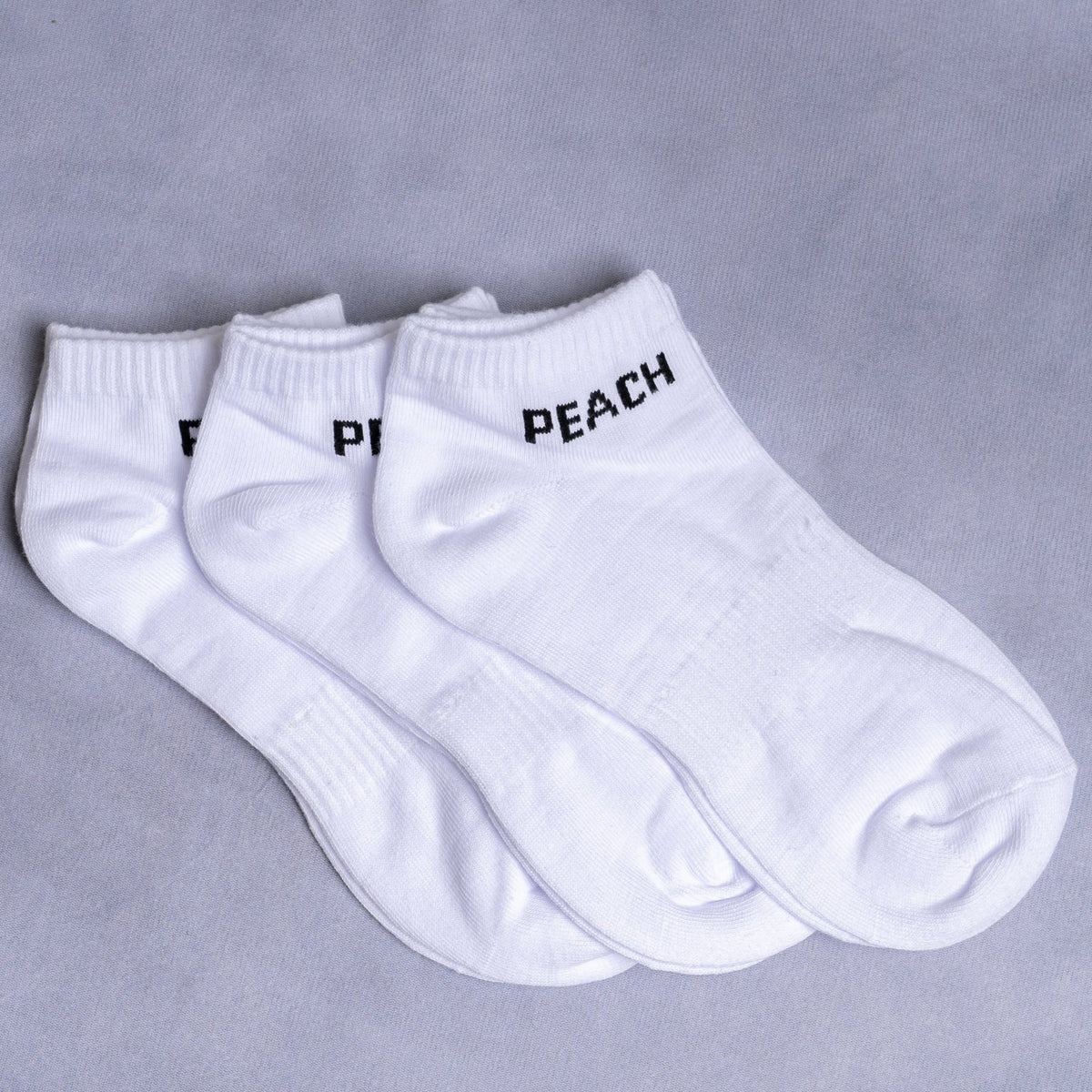 White Ankle Training Socks – Peach Tights